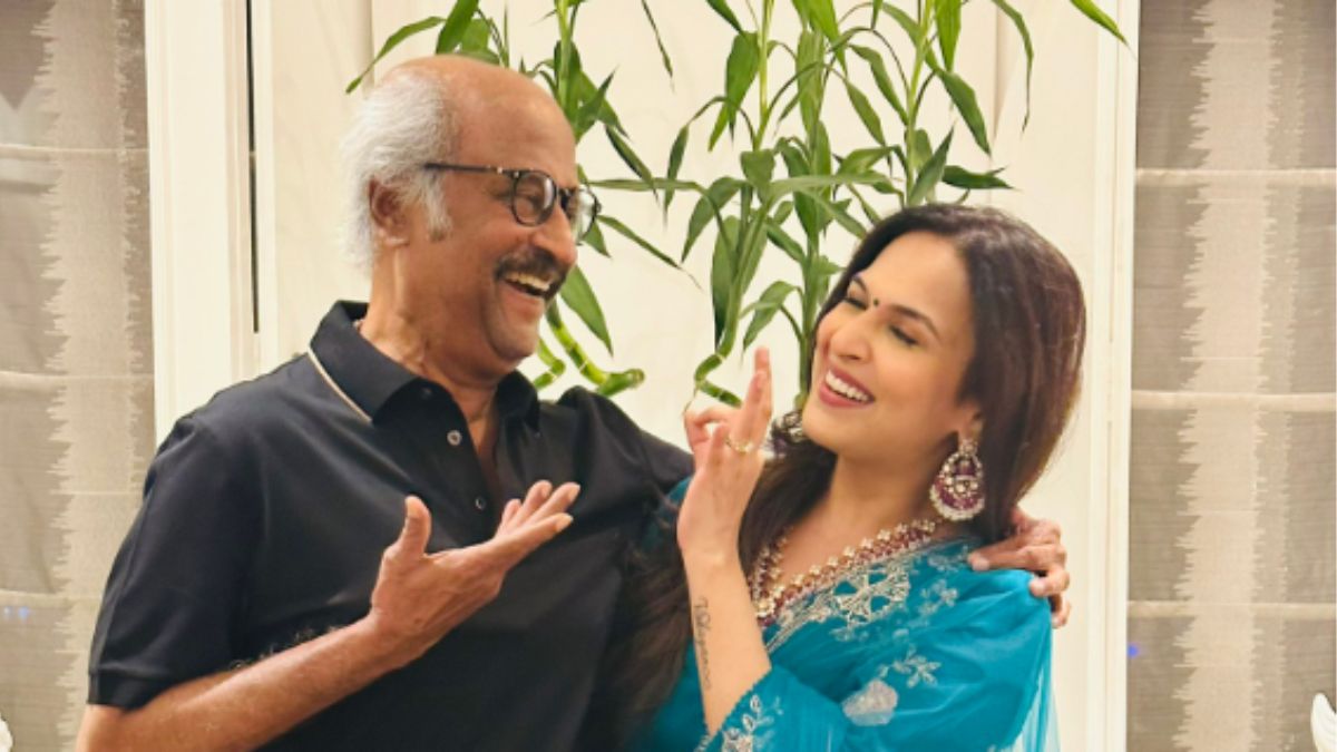 Amid Jailer Buzz Rajinikanths Daughter Shares New Look Of Superstar See